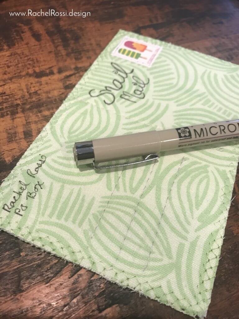 How to Make a Postcard Quilt | Rachel Rossi