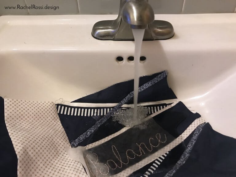 Wash-N-Gone for Embroidery | Rachel Rossi