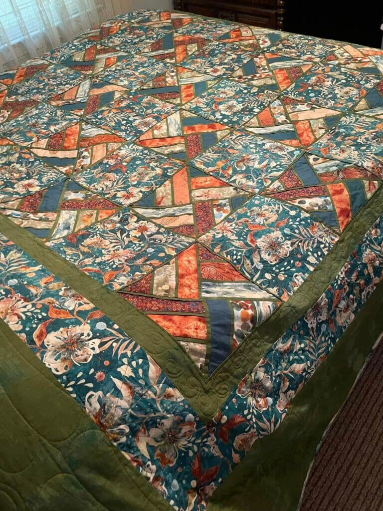 On the Way to Cape May: A Modern Panel Quilt Pattern