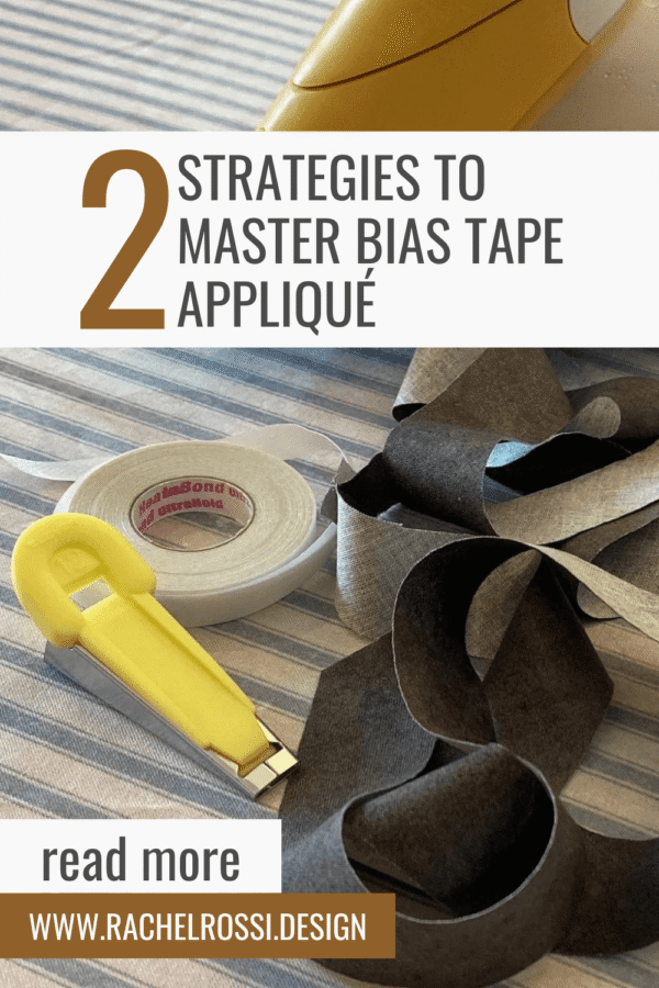 What is Bias Tape Appliqué & How does it Work? | Rachel Rossi