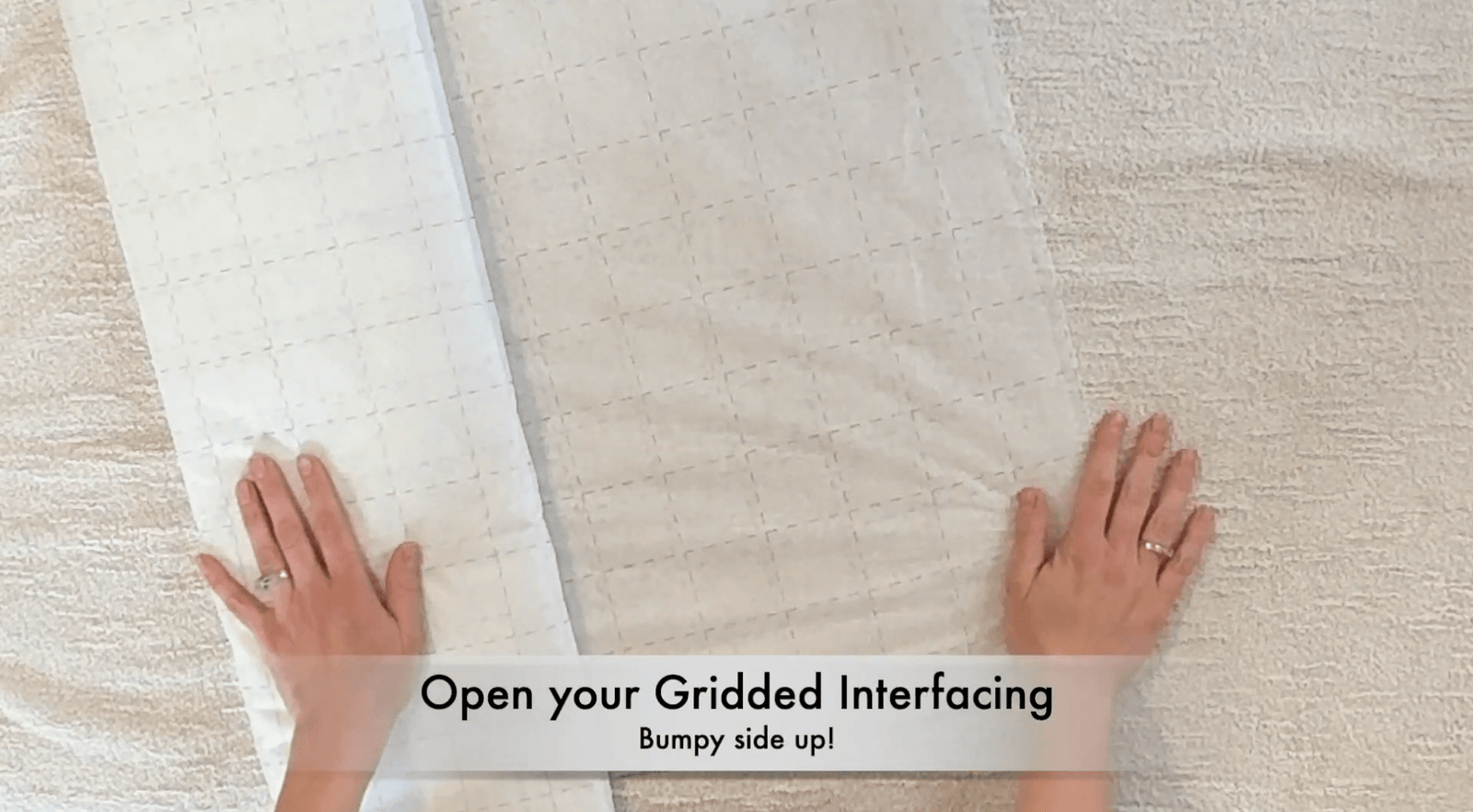Fusible Interfacing for Quick Piecing | Rachel Rossi